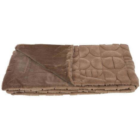 Amadeus - Plaid mae taupe 130x170 cm
