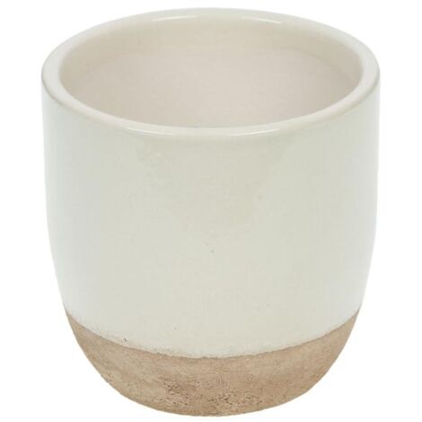 Amadeus - Cache pot Belga Ivoire 13 cm