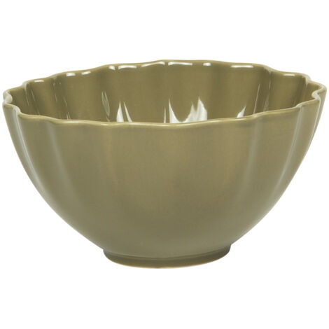 Table Passion - Saladier vert Agra 23x12 cm