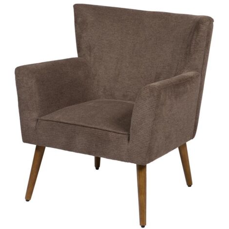 Amadeus - Fauteuil Léon taupe