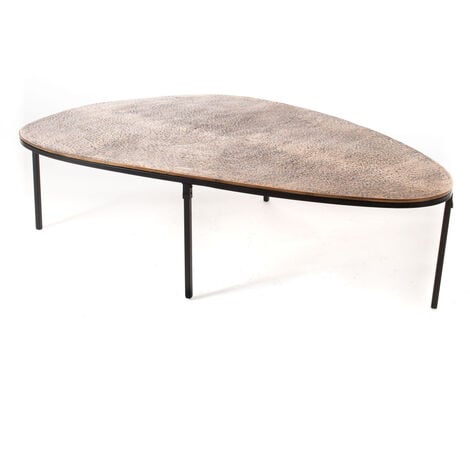 Amadeus - Table basse galet or