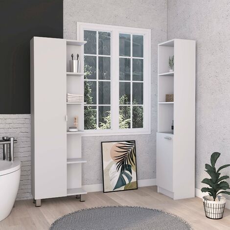 Conjunto Malaga, Columna De Baño + Columna Esquinera De Baño