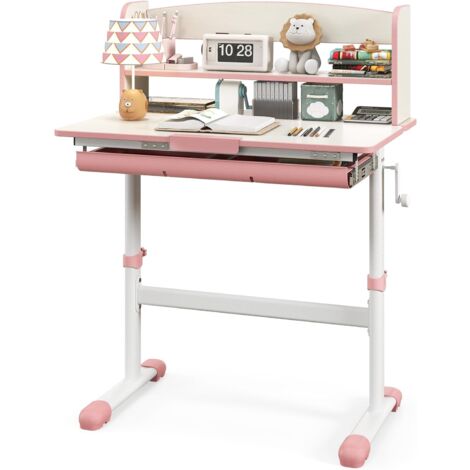 Adjustable writing table store
