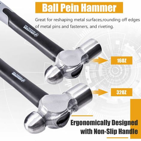 5 PCS Hammer Tool Set Professional Craftsman Accessories Tools Shop Garage Kit