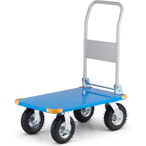 Chariot de transport - chariot à plateforme - pliable - jusqu'à 450 kg