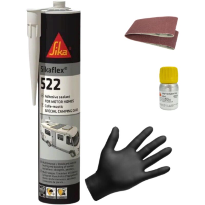 Kit colle mastic polyuréthane 300 mL pour collage sur véhicules ...