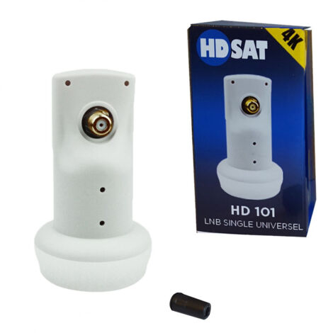 Pack Parabole satellite acier 65cm bras repliable + LNB Single HDSAT ...