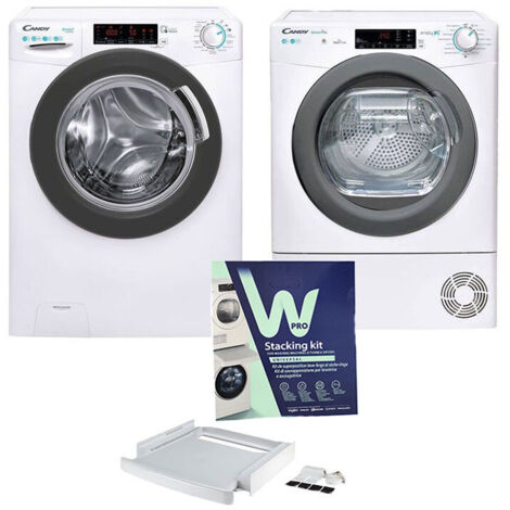Pack CANDY Lave-linge Hublot 13kg 1400Trs/min + Sèche-linge ...