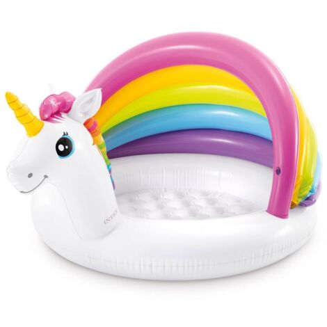 INTEX - Babypool - Kinderpool - 127x102x69 cm - Einhorn