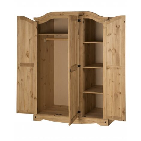 Corona 3 Door Arch Top Wardrobe