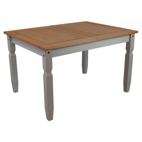 Corona Grey Wax 4'0" Dining Table