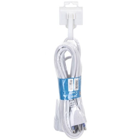 Cavo prolunga elettrico da 5m &8211 Spina 16A e Presa Shuko+Bipasso ...