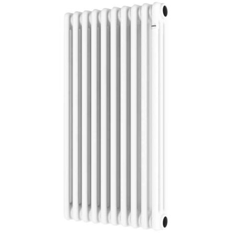 Radiateur tubulaire 3 colonnes De Longhi H870 mm de 2 elements x2 ...