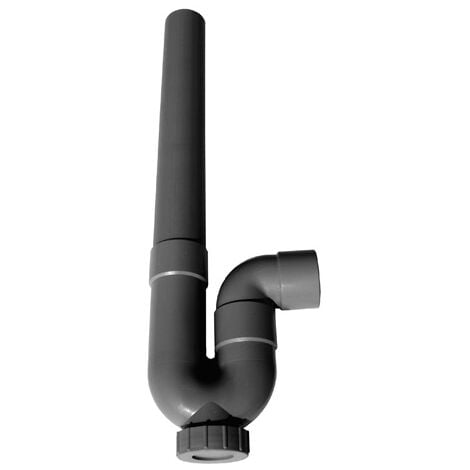 SIPHON HORIZONTAL ABS DOUBLE 40MM