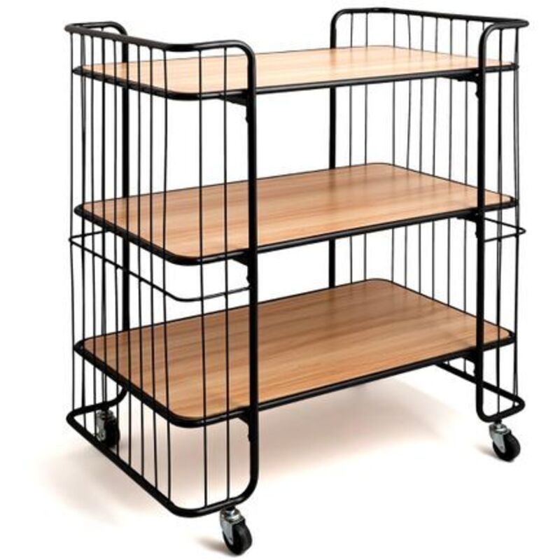 EXCELLENT carro camarera 3 pisos ruedas moa 75x45x85 cm , Carro ...