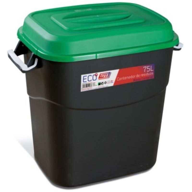 CONTENEDOR ECO TAYG 75 L VERDE 411038 TAYG