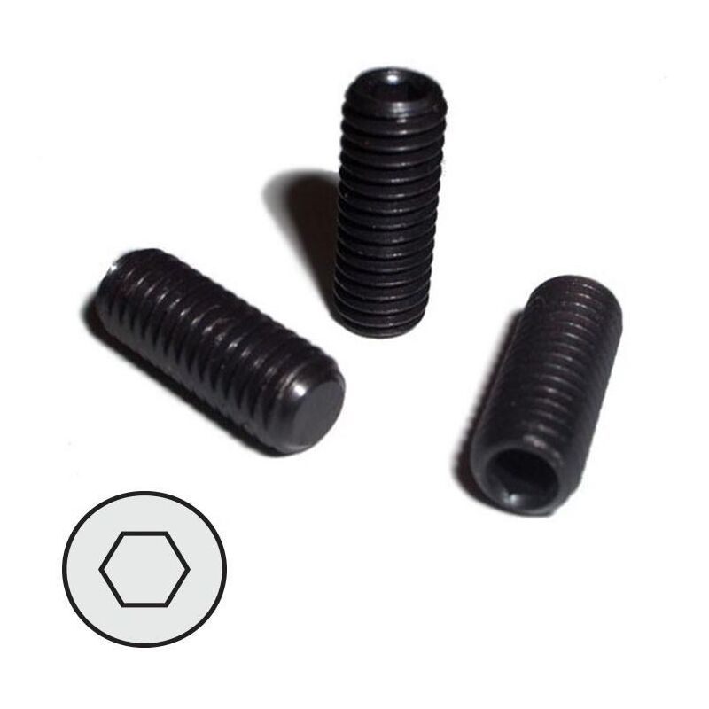 esparrago roscado huella allen din-913 metrica m-8 largo 55mm