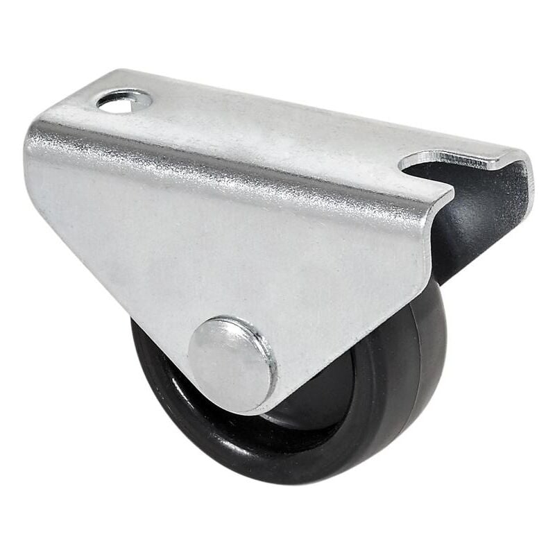 RUEDAS ALEX rueda fija 416-030-2 poliamix negro eje liso , Descripción ...