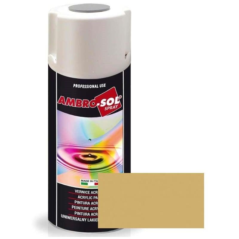 AMBROSOL spray acrilico mate ral-1002 400ml amarillo arena , 0UNIDADES
