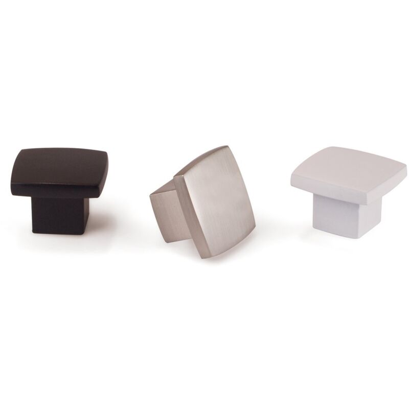 NESU pomo 25x25 mm laton satinado , Pomo 25 mm acabado latonado Nesu ...