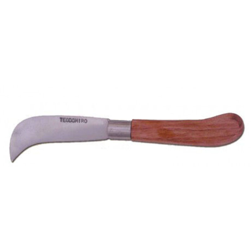 TEODOMIRO Navaja tranchete artesanal con hoja de 80mm fabricada en ...