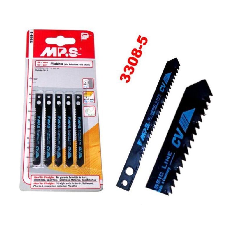 hoja calar finstock 3308 - 5 normal aglomerado makita y ferm