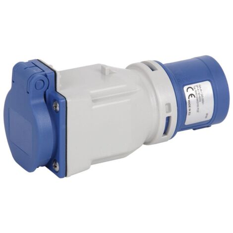 COFAN adaptador industrial clavija-base schuko ip44 16a 230v