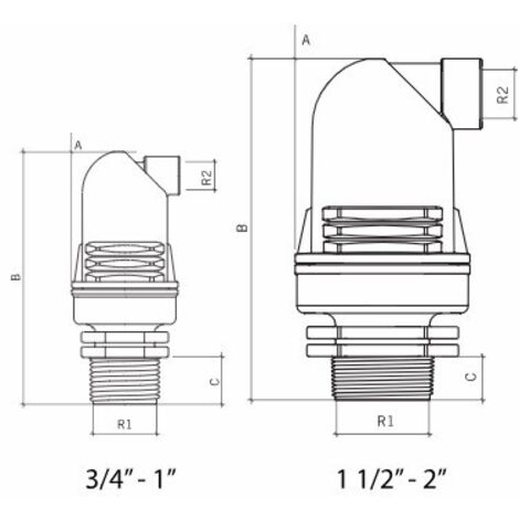 JIMTEN ventosa x-294 3/4 bsp s/e. 93067 jimten , Ventosa X-294 3/4 Bsp ...