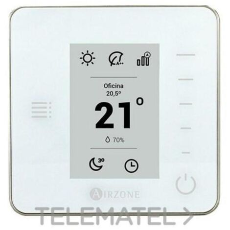 AIRZONE termostato monocromo blanco azdi6thinkcb , Termostato Monocromo ...