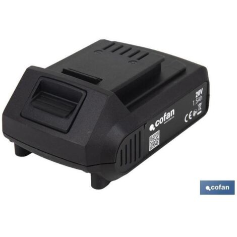 COFAN batería recargable li-ion 20 v 1.5ah , Batería recargable Li-ion ...