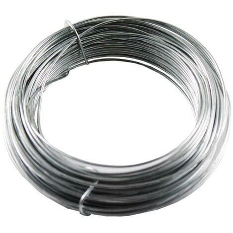 WURKO rollito alambre galvanizado n2 0,7mm 10mt rollo , Bobina de ...