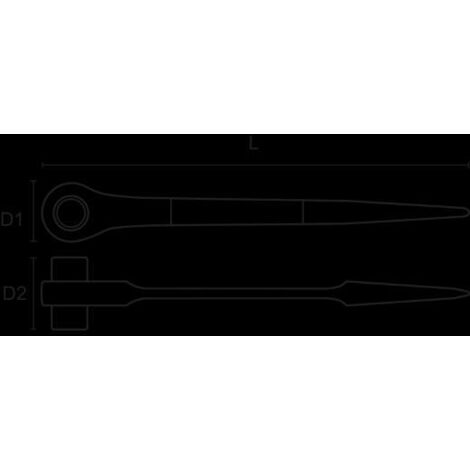 BAHCO bahco carraca doble boca sc2rm-19-22 310 mm (439-19-22 )