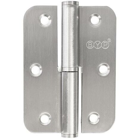 pernio inoxidable c/redondo 90-65-2,5 izquierda inoxidable 201