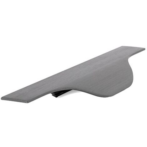 VIEFE tirador embutir vector gris cepillado largo long. 147 mm.