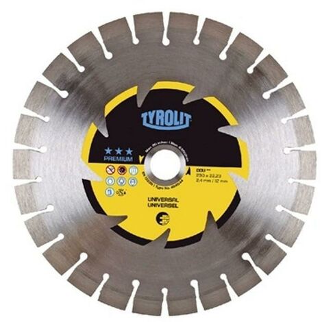 TYROLIT disco diamante obra tyrolit c3 115mm. , 0UNIDADES