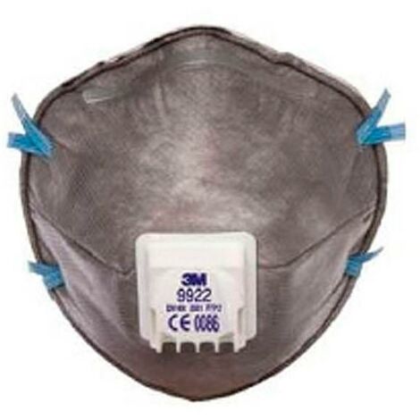 mascarilla autofiltrante ffp2 3m 9922 proteccion 10x tlv ozono (caja 10)