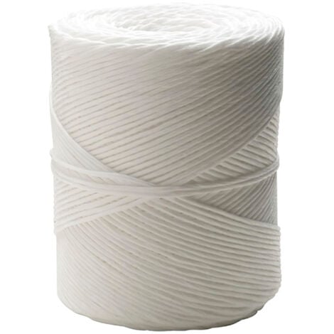 WOLFPACK LINEA PROFESIONAL cuerda rafia bobina 750 gramos color blanco