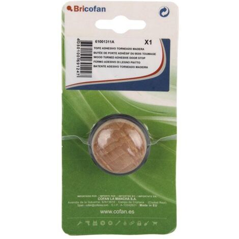 COFAN tope adhesivo torneado haya caja 12 unid. , Tope adhesivo ...
