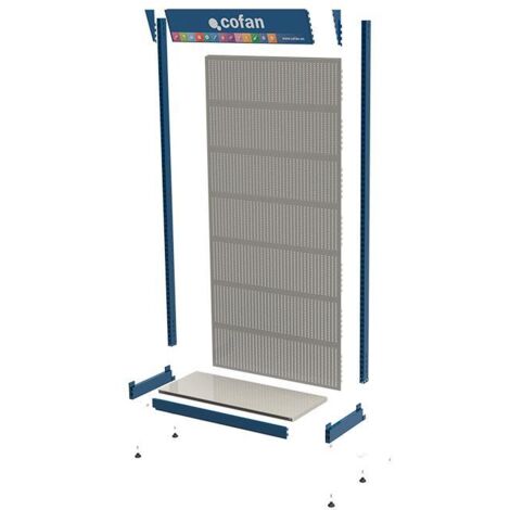 COFAN cartela con logo cofan 1000x200mm exp.perforado , Despiece ...