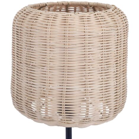 Lampe design, Lampe de table en rotin Cortic Marron en Rotin, BOITE A ...