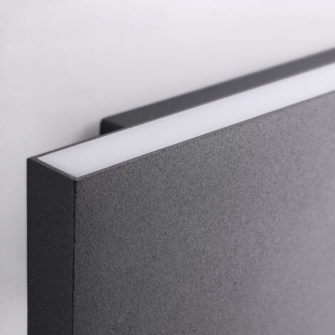 Forlight Applique Ip20 Thin Led 6.4W 3000K Noir 215Lm