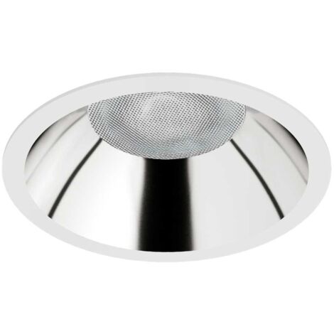 LedsC4 Downlight Veo Emergency 12W Blanc Chaud - 3000K Cri 82 66.4º On-Off Blanc Ip5