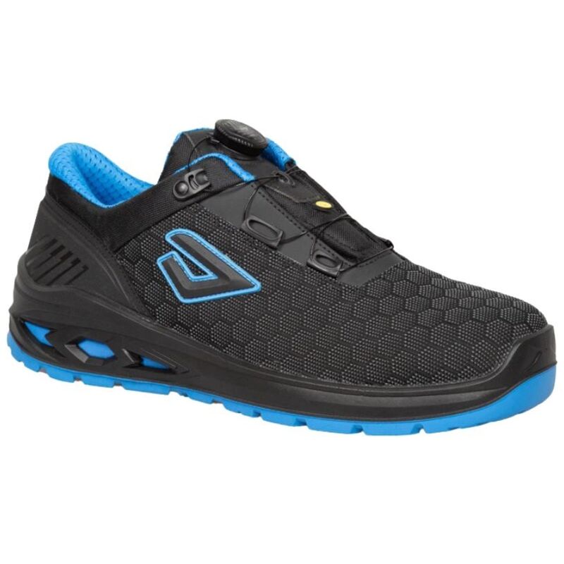 Zapatos de seguridad Bicap Ronin Low ESD S3S FO SR Boa - 46 (EU) - Negro