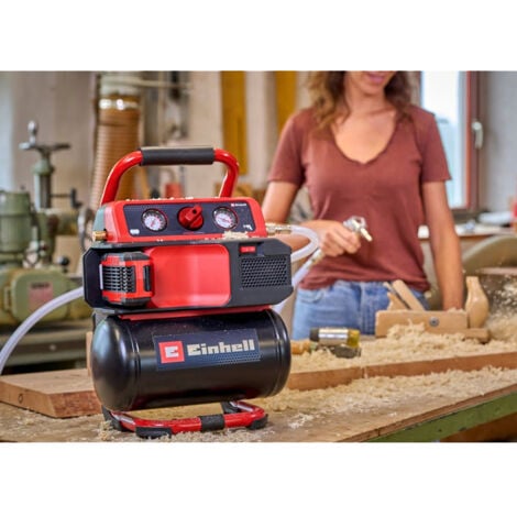 Compresor portátil a batería 5 litros Einhell TE-AC 18/75 Li OF-Solo