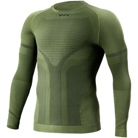 Camiseta térmica manga larga Worik Captain - XL/XXL - Negro