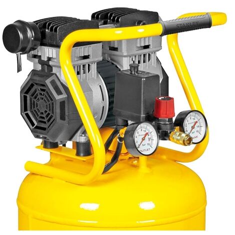 Compresor de aire Stanley verticale DST 150/8/50V 50 lt silencioso