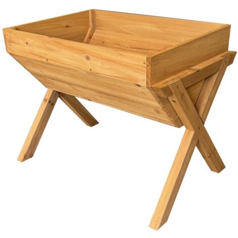 Veg-Trough Wooden Raised Vegetable Bed Planter (100cm)