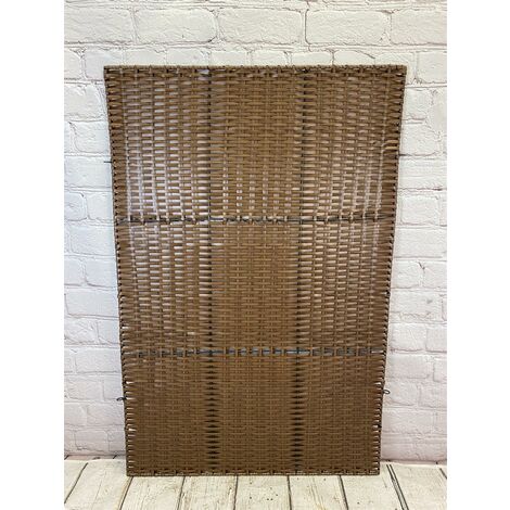 Front Panel For Single Rattan Wheelie Bin Screen