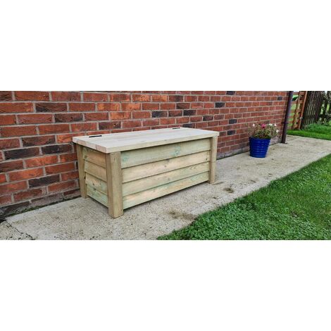 Wooden Garden Storage Box-4ft