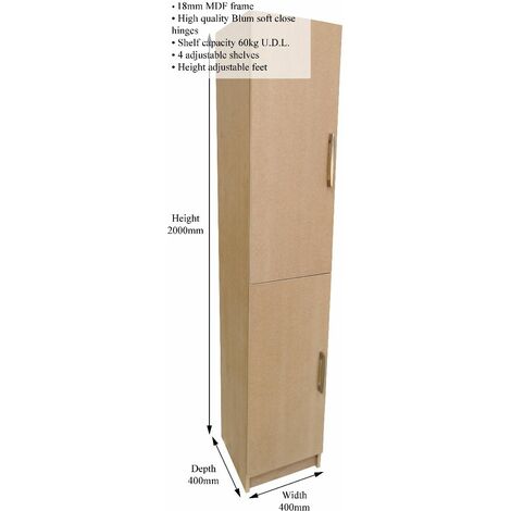 Left hand hinge door